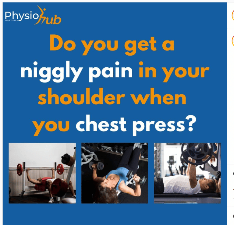 Do you get a niggly pain in your shoulder when you chest press ...