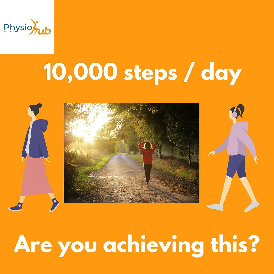 10,000 steps / day! Are you achieving this? – PhysioHub Wiley Park